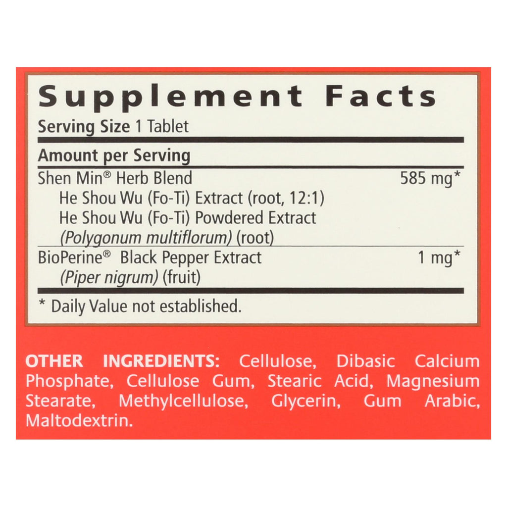 Shen Min Hair Nutrient Original Formula - 90 Tablets - RubertMarket